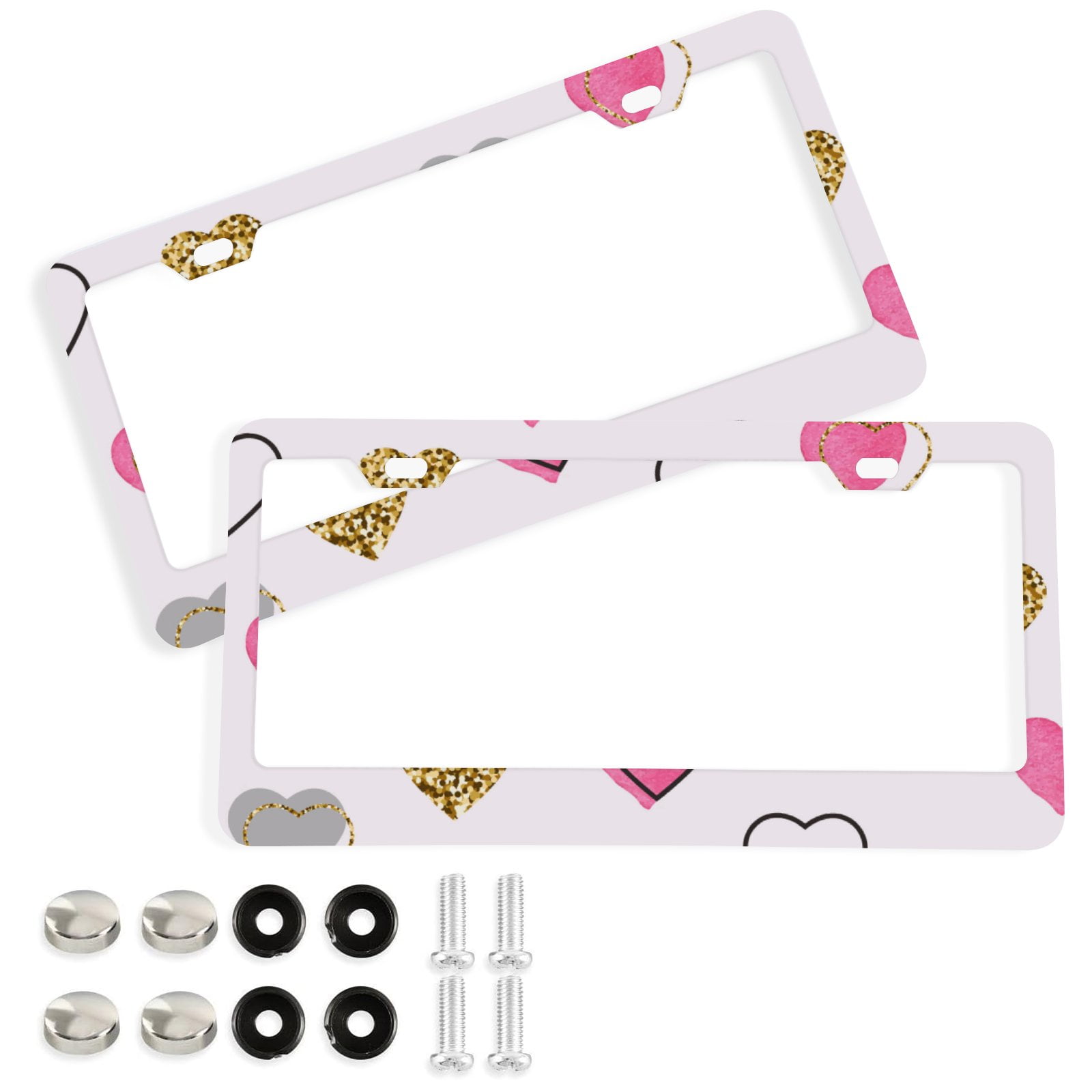 Anyway.go License Plate Frame, Decorative Aluminum Car Tag Frames, 2 ...