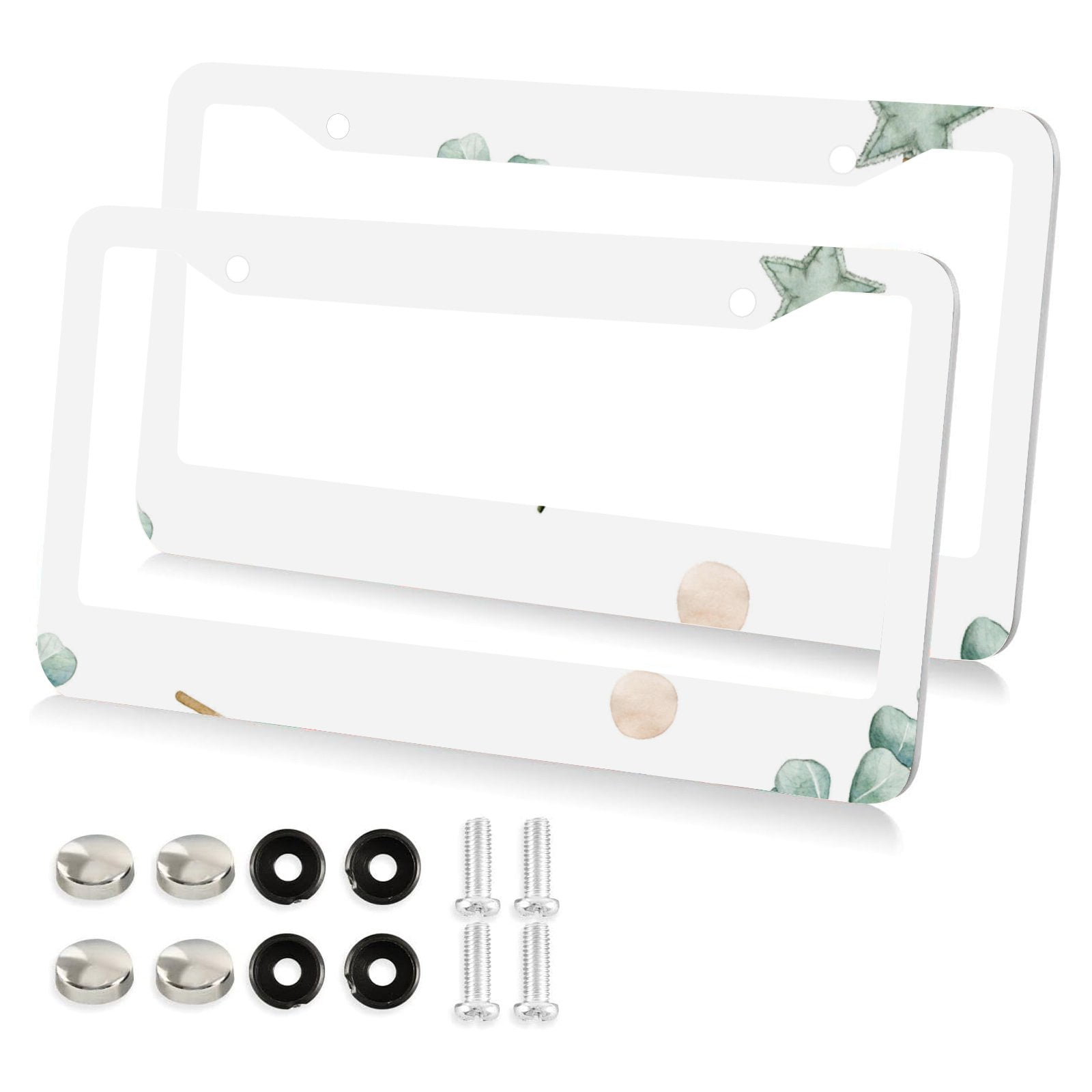 Anyway.go License Plate Frame, Decorative Aluminum Car Tag Frames, 2 ...