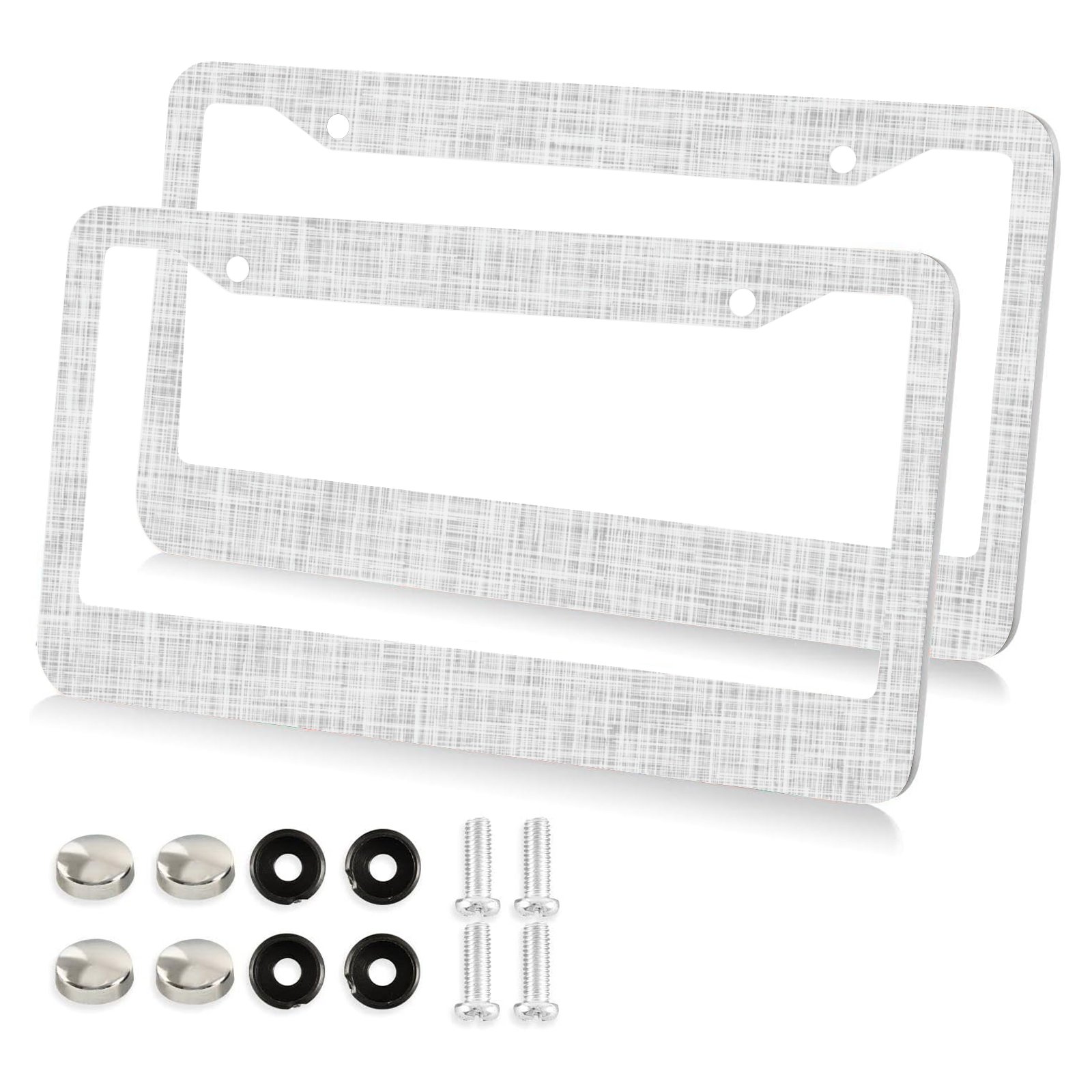 Anyway.go License Plate Frame, Decorative Aluminum Car Tag Frames, 2 ...