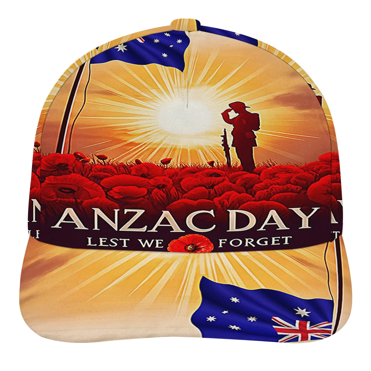 Anzac Day AuStalia5th April LeStWe Forget baseball cap hat - Walmart.com