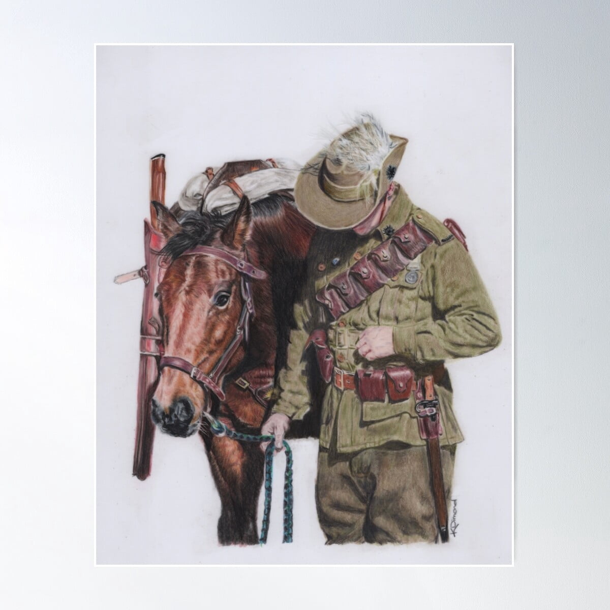 Anzac Poster Wall Art, Modern Wall Decor For Living Room Bedroom, 12x18 ...