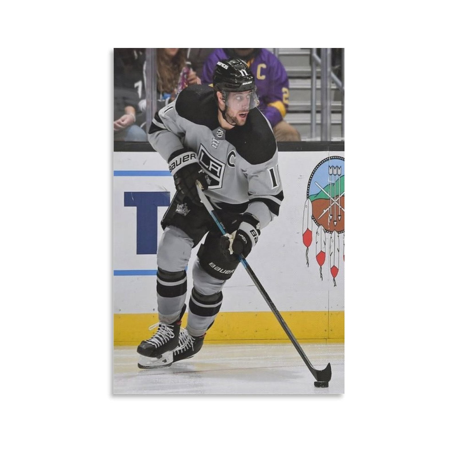 Anze Kopitar Canvas Poster Poster Cool Artworks Painting Wall Art Canvas Prints Hanging Picture ...