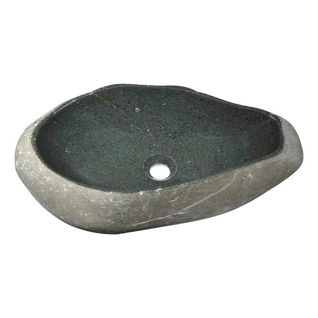 Anzzi LS-AZ160 Unkindled Basin Vessel Sink in Dark River Stone - Walmart.com