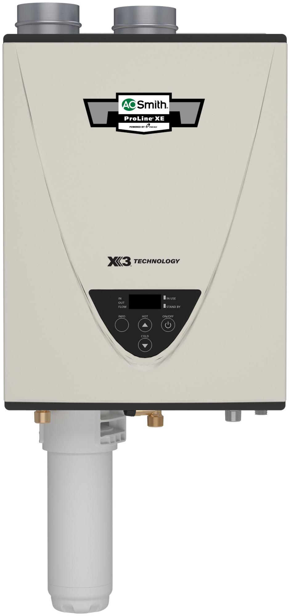 Ao Smith Ato-510U 10 GPM 120 Volt Residential Outdoor Liquid Propane ...