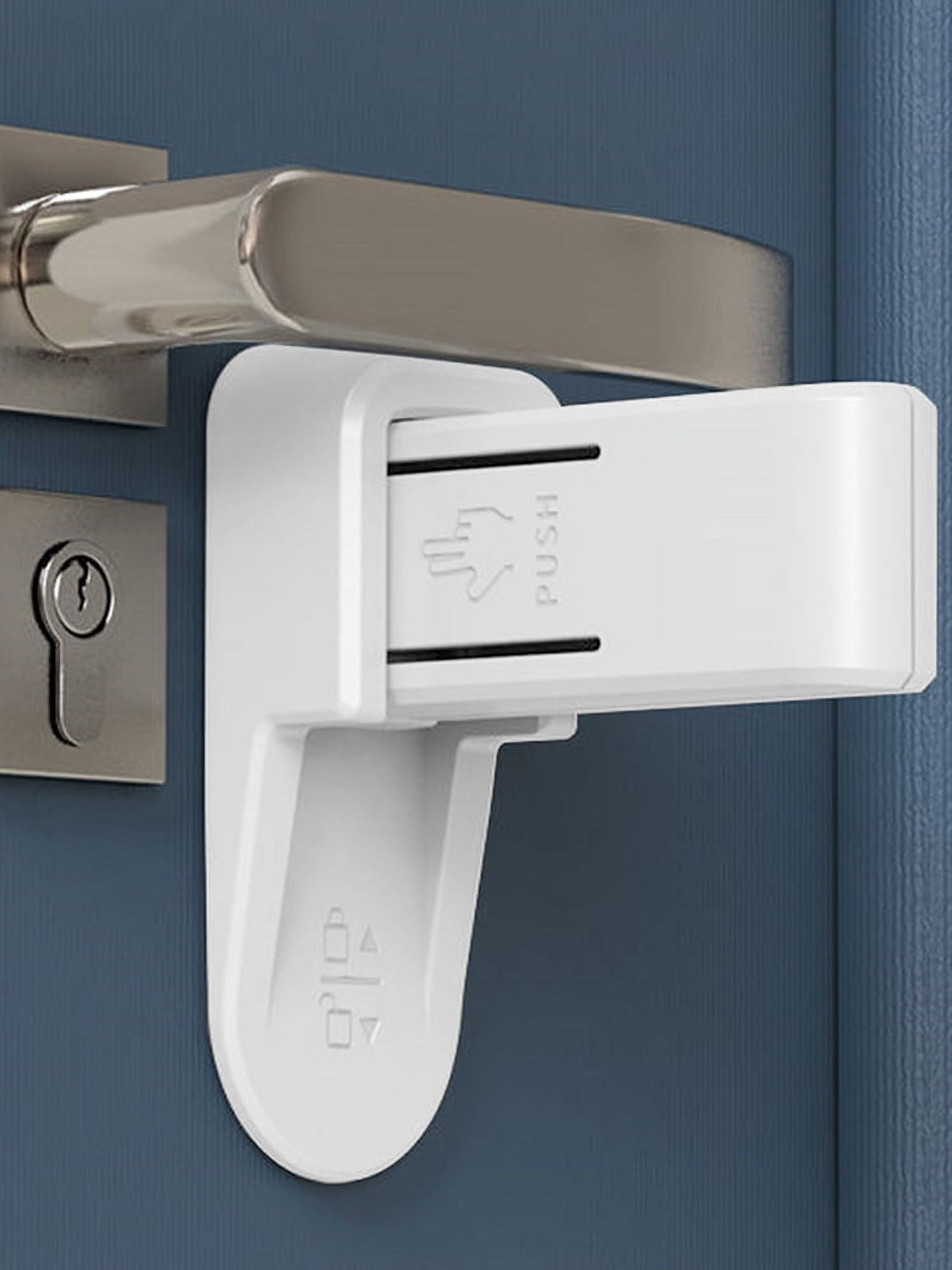 Ghojet Baby Child Safety Door Lever & Handle Lock - Child Proof Doors ...