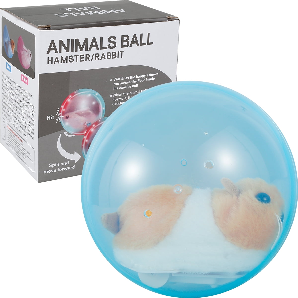 Tcwhniev Hamster Ball Electric Toy Electric Hamster Rolling Ball Toy ...