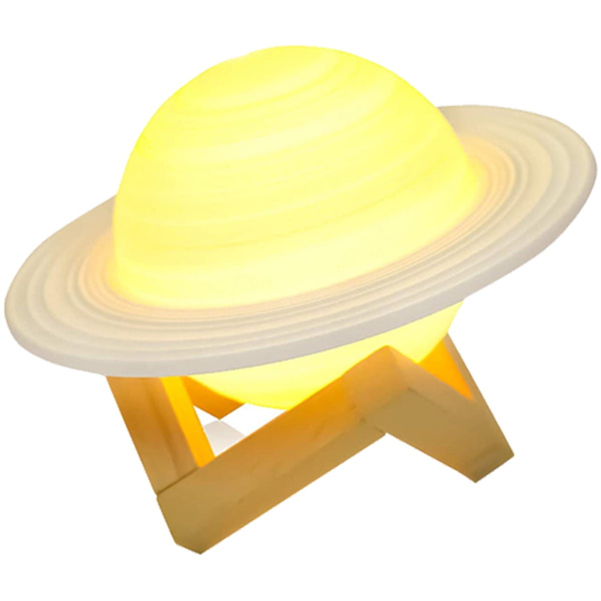 Ghojet Moon Lamp,Saturn Lamp (5 inches) Star Light alaxy Light 16 Color ...