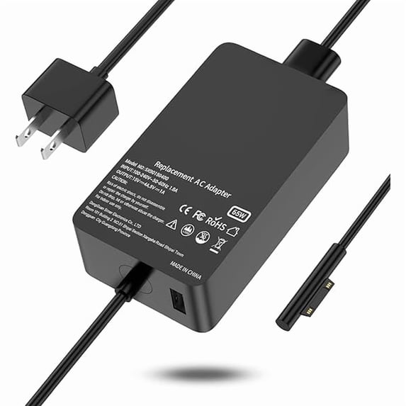 AoVoTo 65W Laptop Charger Compatible with Microsoft Surface Pro 11 10 9 ...