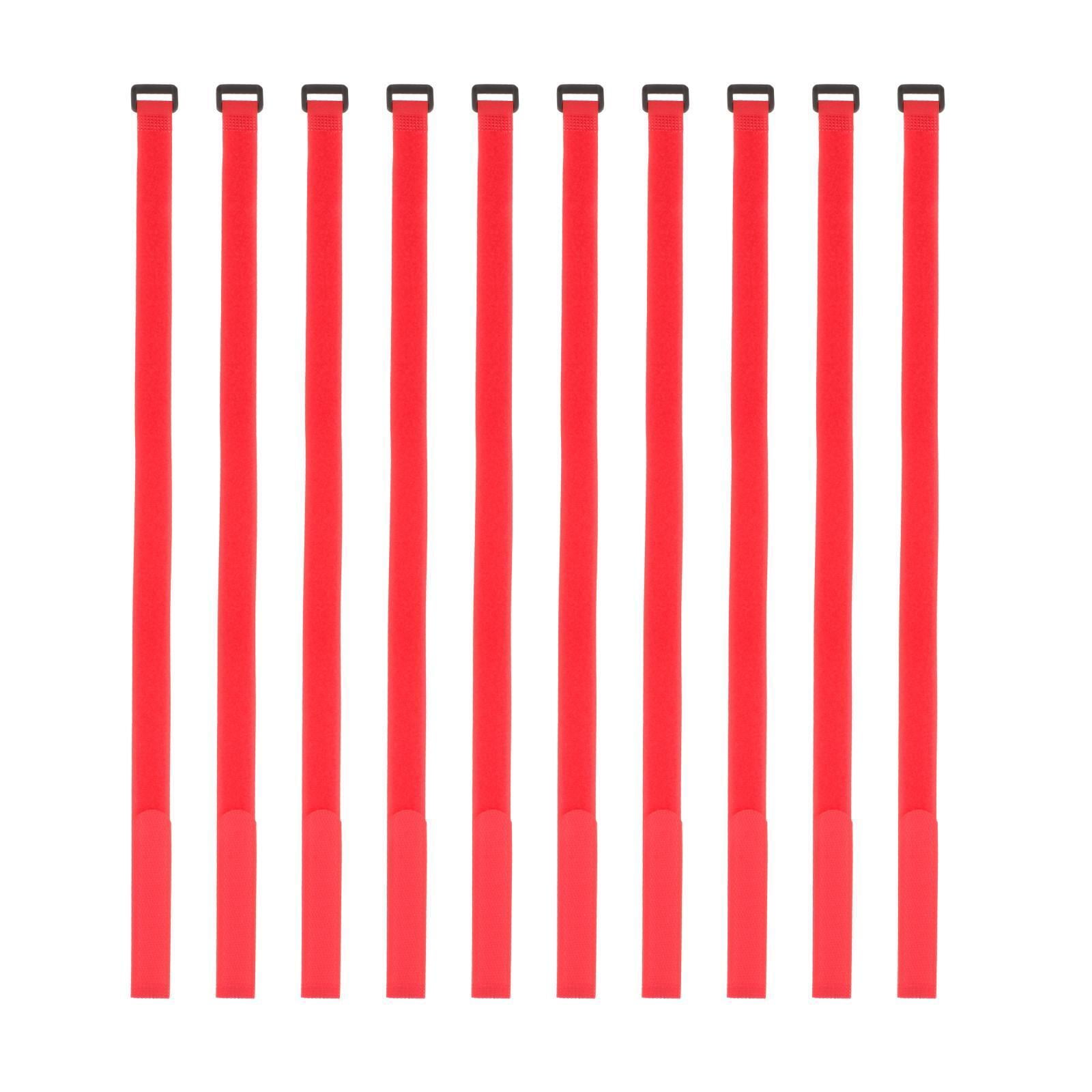 Aoanydony 10Pcs Straps Hook& Loop Secure Strap Tiedown Bike Lashing ...