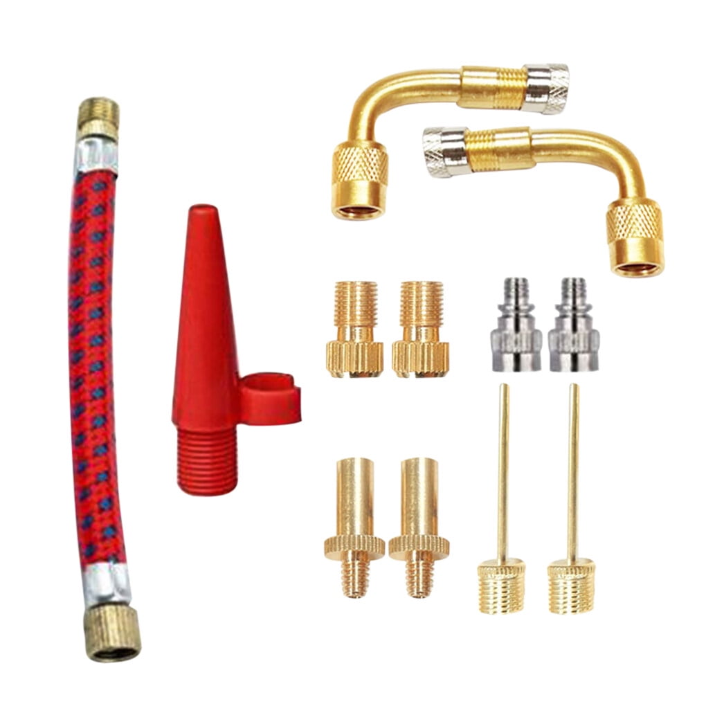 Aoanydony 12pcs/set Football Brass Valve Converter Kit Basketball Air ...