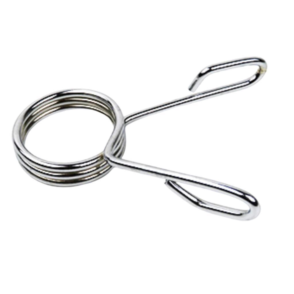 Aoanydony 2'' Barbel Spring Clip Weight Dumbbell Bar Collar Clamp Lock ...