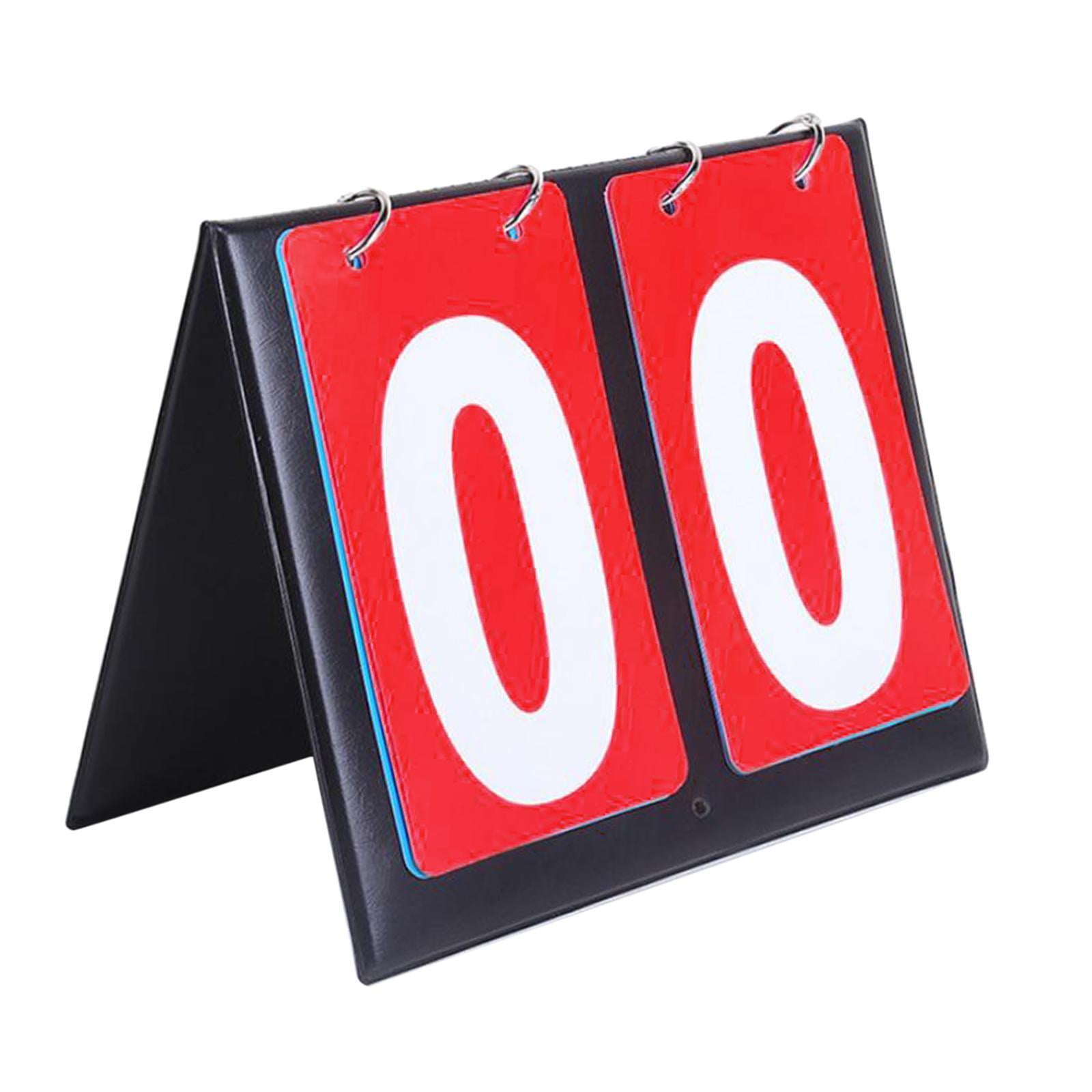 Aoanydony 2 Digit Score Keeper for Flips up Tabletop Scoreboard for ...
