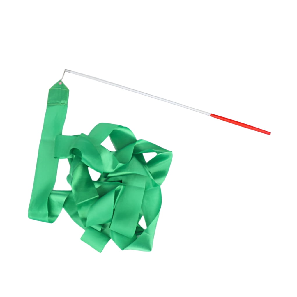 Aoanydony 2 Meters Ribbon Wands Party Favors Rainbow Training Portable ...