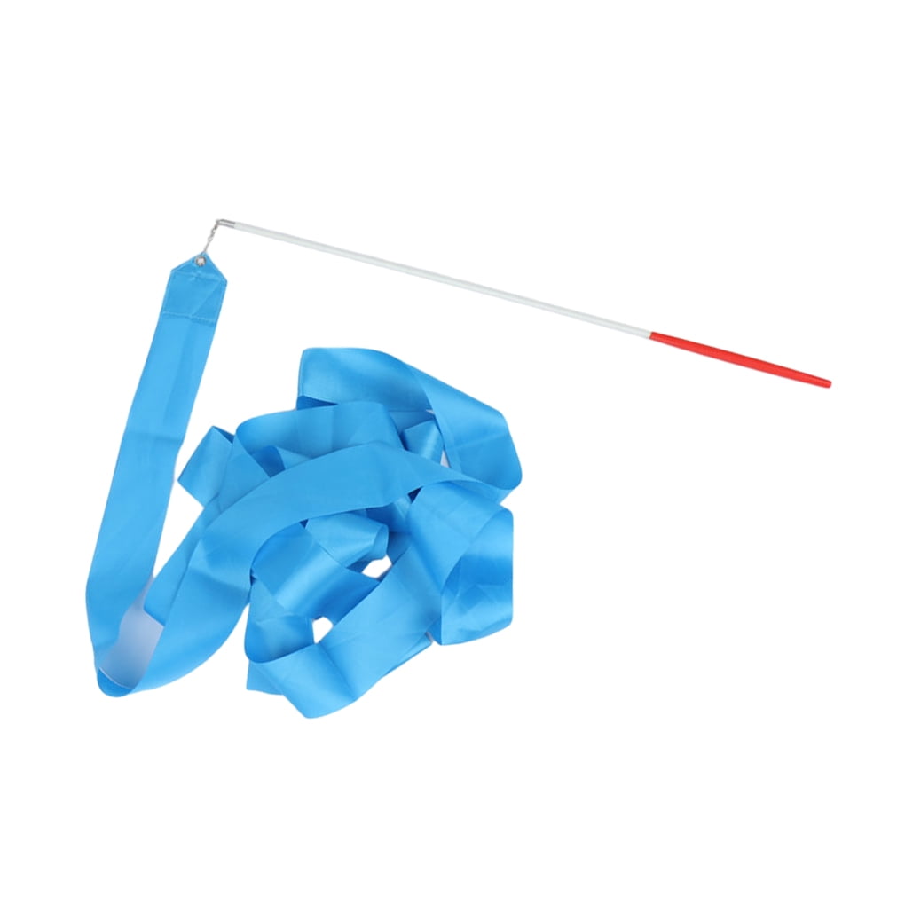 Aoanydony 2 Meters Ribbon Wands Party Favors Rainbow Training Portable ...