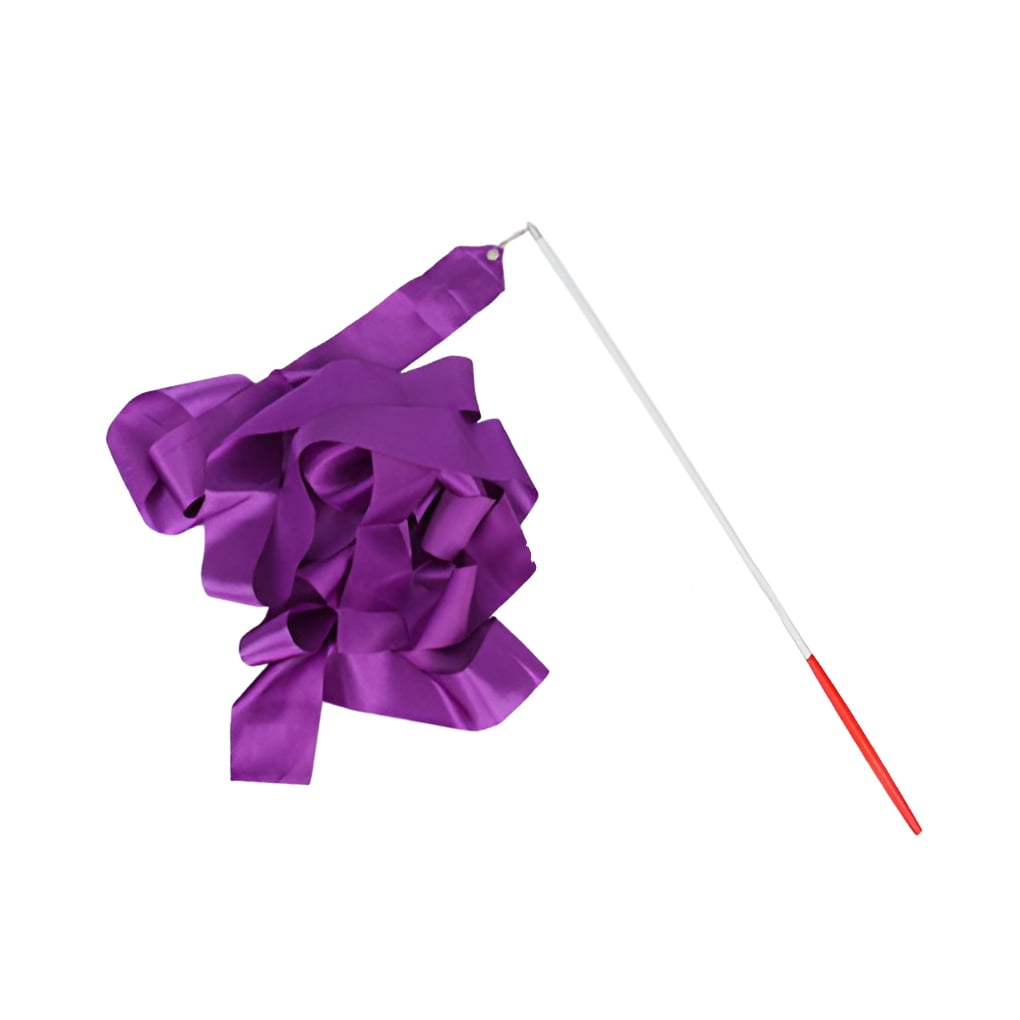 Aoanydony 2 Meters Ribbon Wands Party Favors Rainbow Training Portable ...