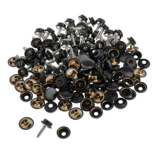 Aoanydony 50 Sets Fastener Screw Snaps Stub for Marine Boat Canvas Tarp ...