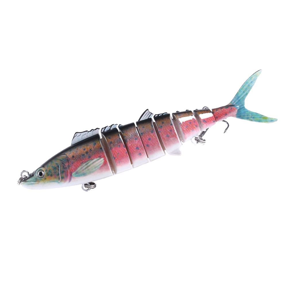Aoanydony 8 Segment Multi Jointed Fishing Lure Bionic Bait Eel Swimbait ...