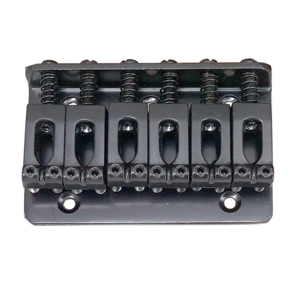 Aoanydony A Set Top Load Concave Saddle 6 String Bridge for Electric ...