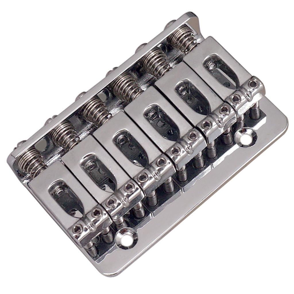 Aoanydony A Set Top Load Concave Saddle 6 String Bridge for Electric ...