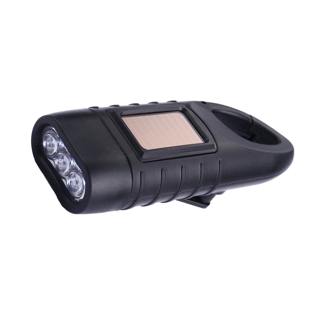 Aoanydony ABS Energy Rechargeable Flashlight Torch Illuminate For 8 ...