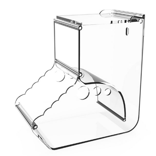 Aoanydony Automatic Mouse Feeder Transparent Universal Large Capacity ...