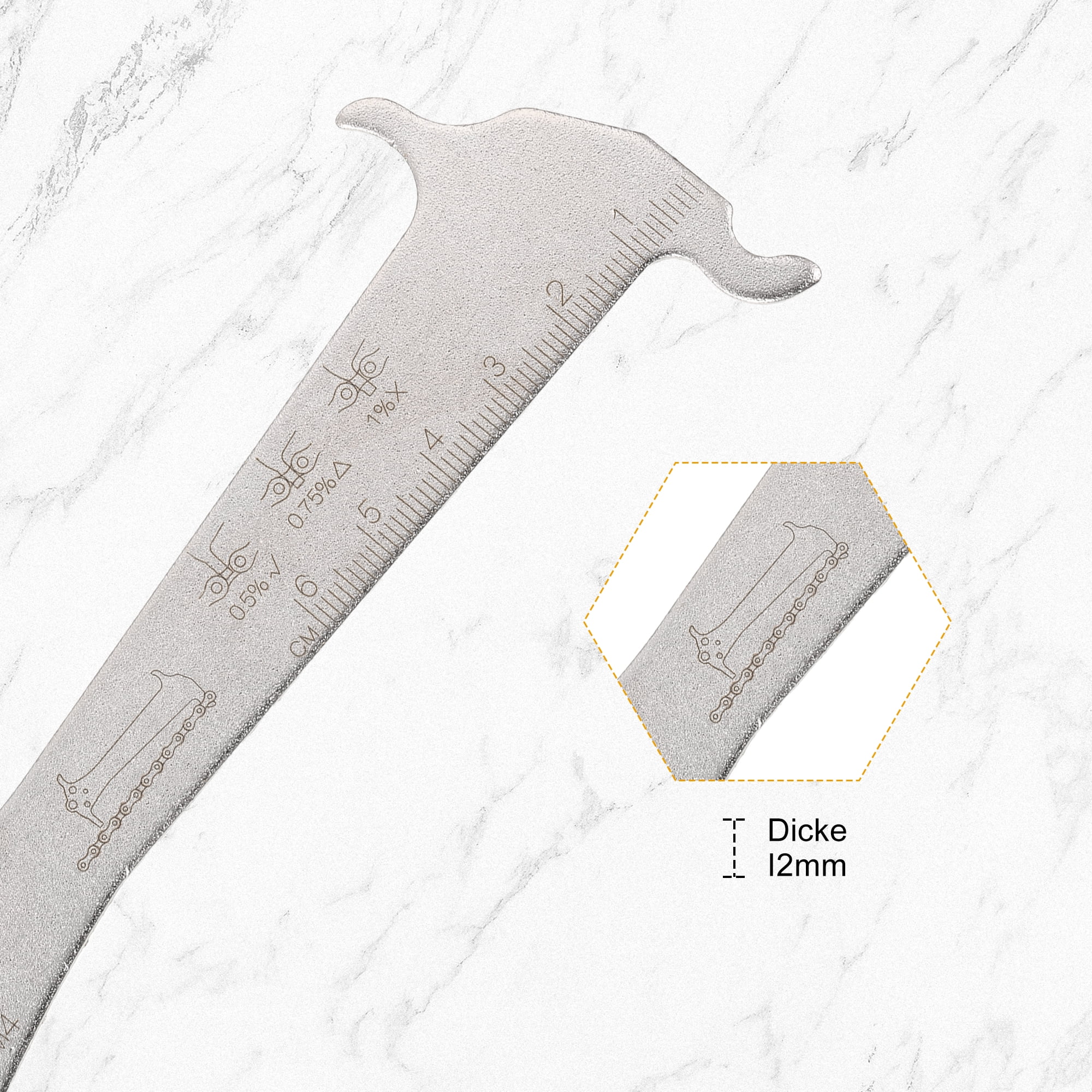 Aoanydony Chain Wear Indicator For Bicycle Chains High Accuracy And ...