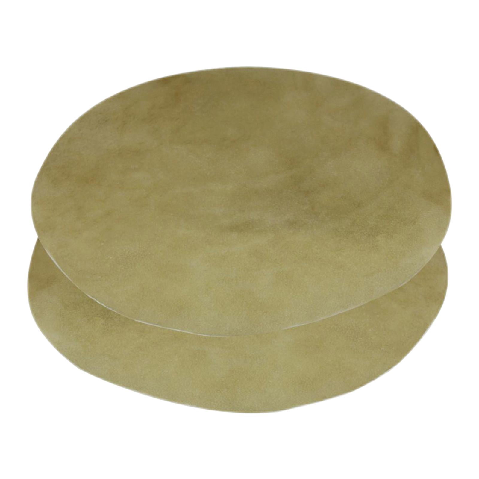 Aoanydony Faux Buffalo Leather Drum Head Skin for Konka Drum African ...