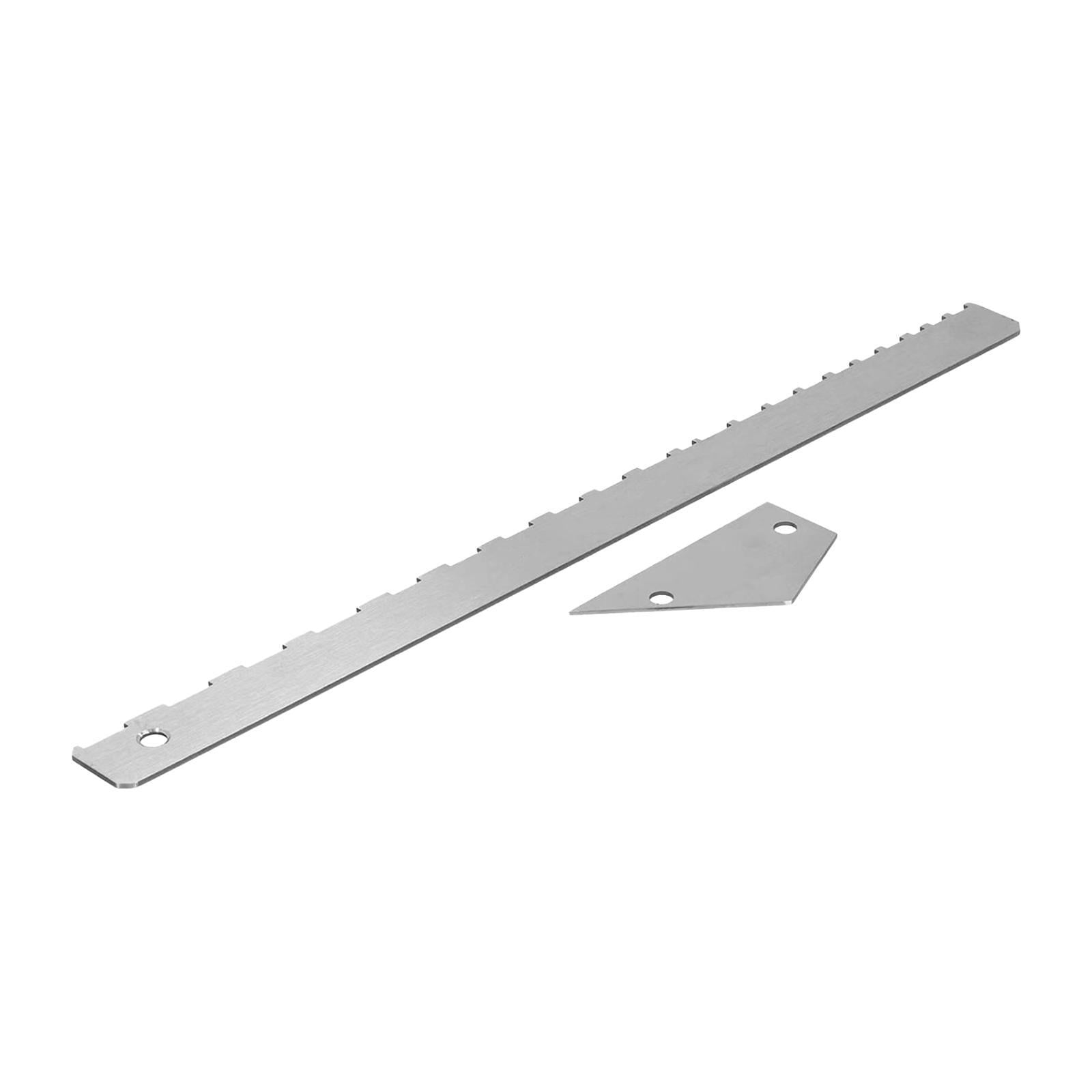 Aoanydony Guitar Neck Gap Ruler Durable Luthiers String Action Ruler ...