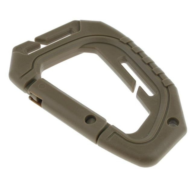 Aoanydony Heavy Duty Plastic Carabiner Clip Snap Hook Spring Loaded ...