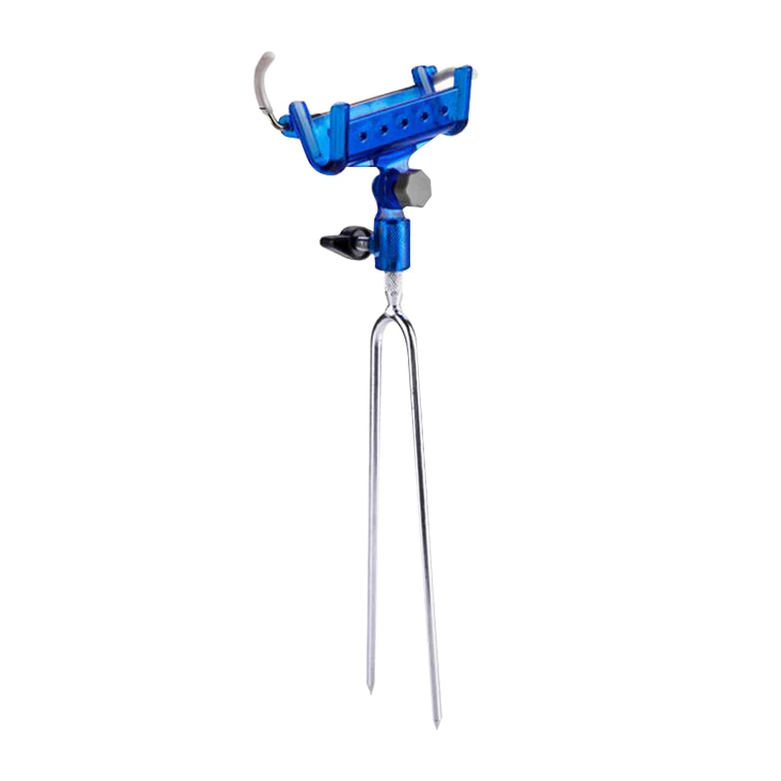 Aoanydony Outdoor Automatic Fishing Rod Holder Fish Pole Bracket Blue ...
