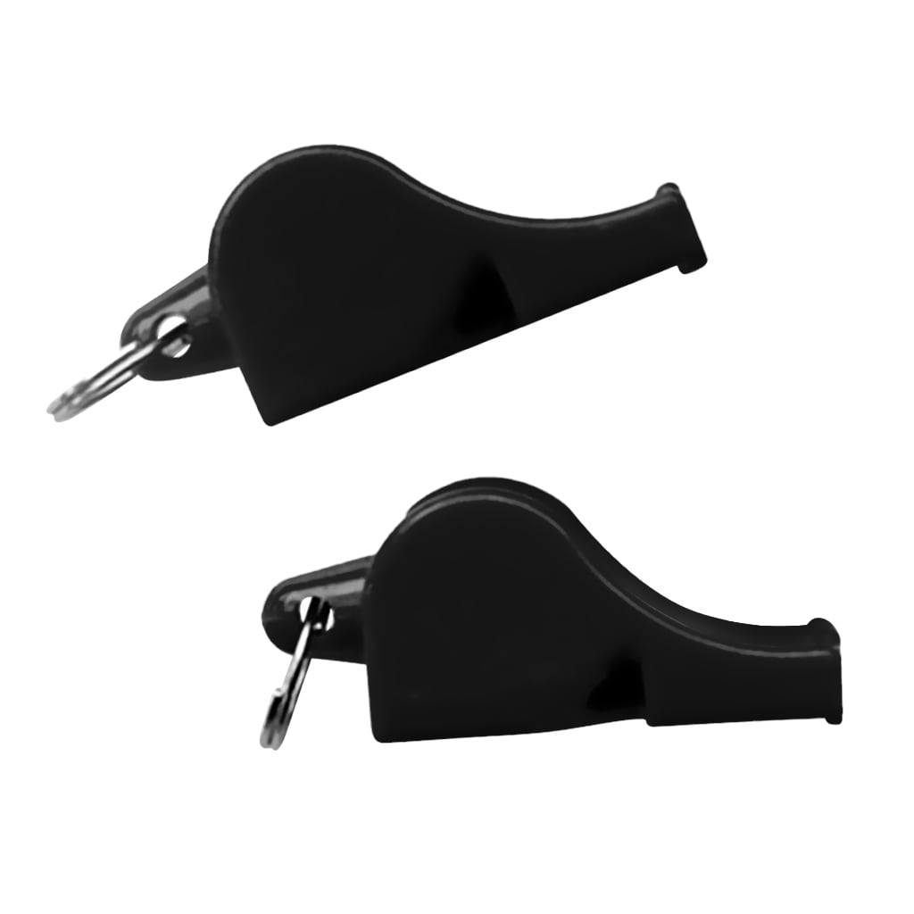 Aoanydony Plastic Whistle Marine Safety Camping Boating black - Walmart.com