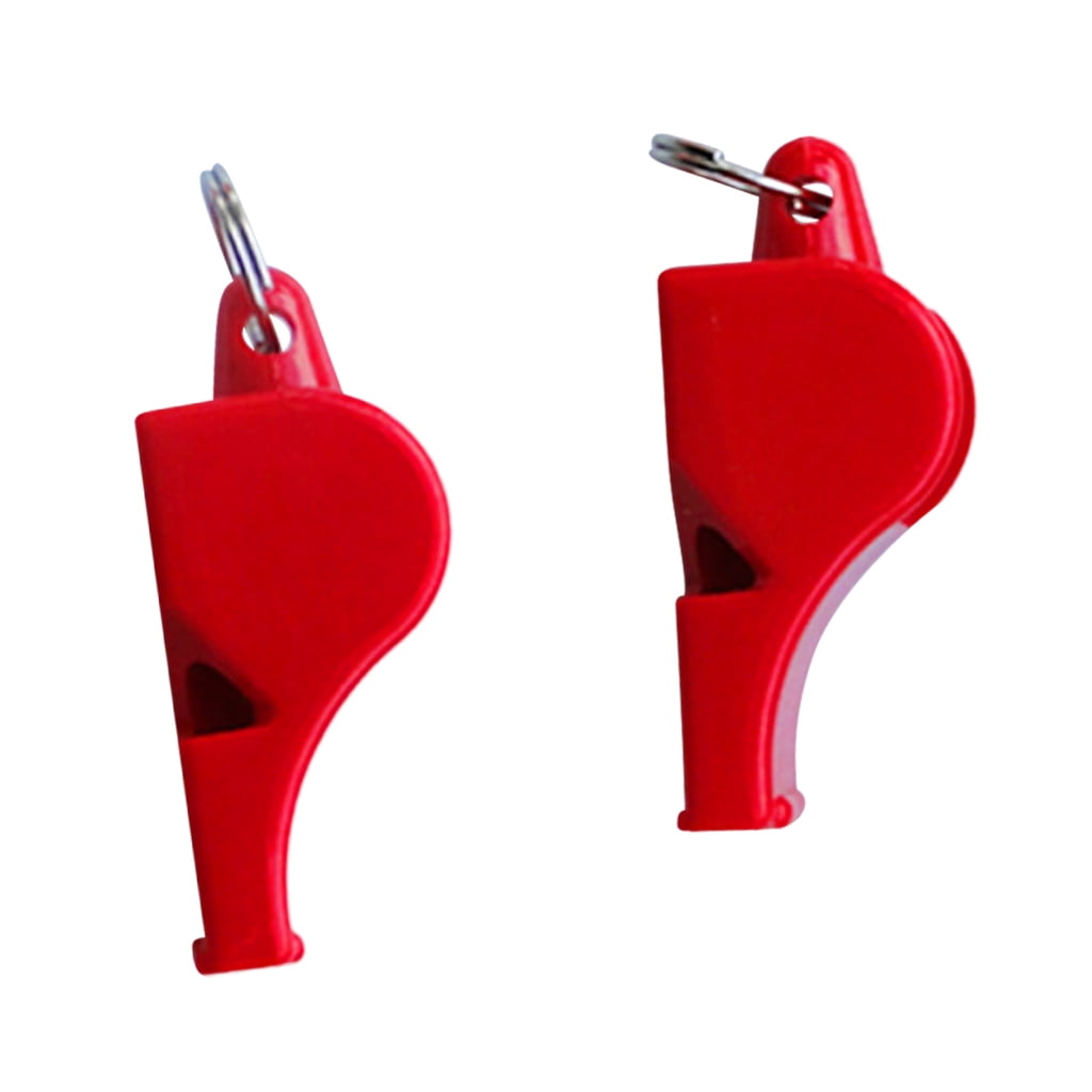 Aoanydony Plastic Whistle Marine Safety Camping Boating red - Walmart.com