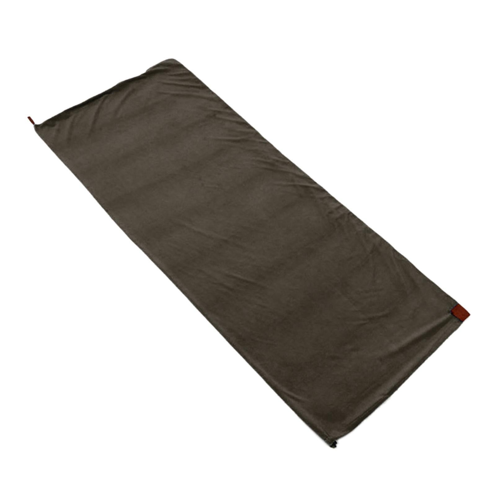 Aoanydony Soft Fleece Sleeping Bag Liner Business Backpacking Thermal ...