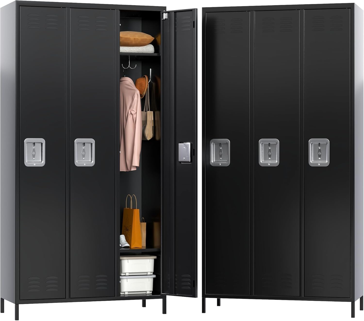 Aobabo Metal Lockers for Employees School Office Gym Home lockers ...