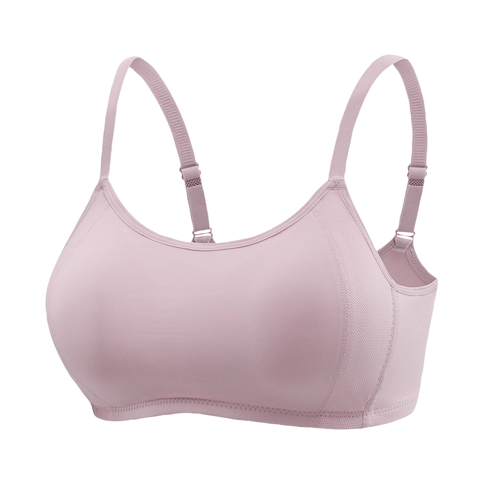 Aobny Full Coverage Fashion Bras for Women's Purple Nylon Bras Sport ...