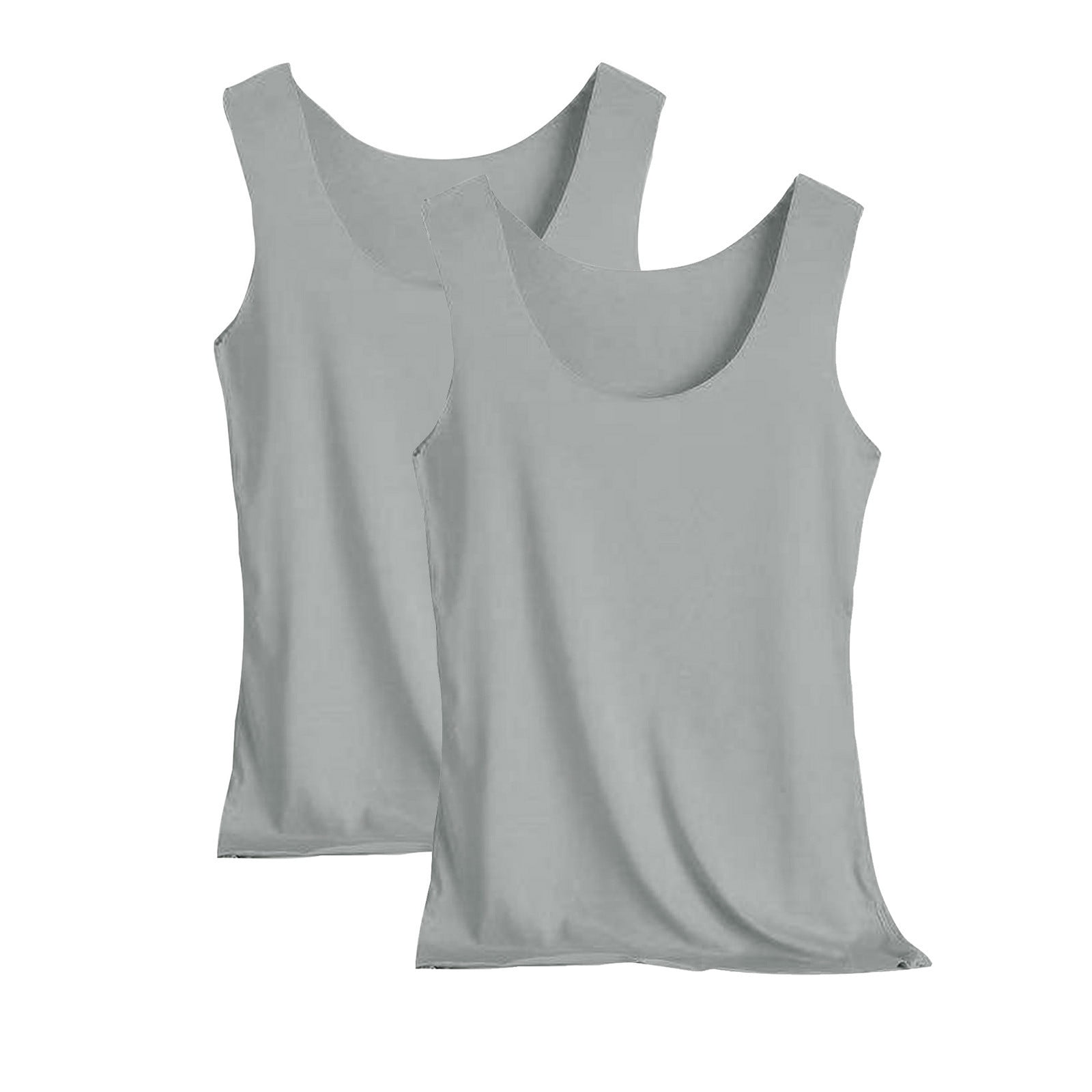 Aobny Plus Size Womens Pajamas Silky 2 Piece Tops Only Sleep Tops Crew ...