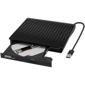 HP External CD DVD RW Drive, Slim Portable USB Optical Drive, Black ...