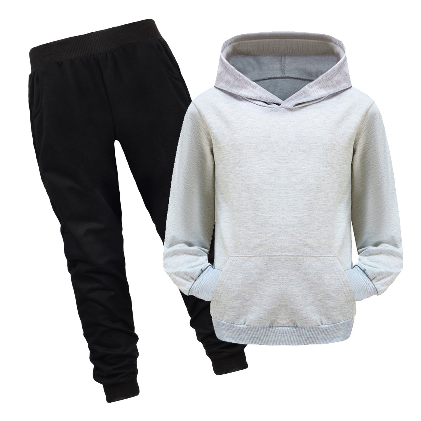Aocisk Fall Winter Clothes Set Child Long Sleeve Prints Warm Hoodie ...
