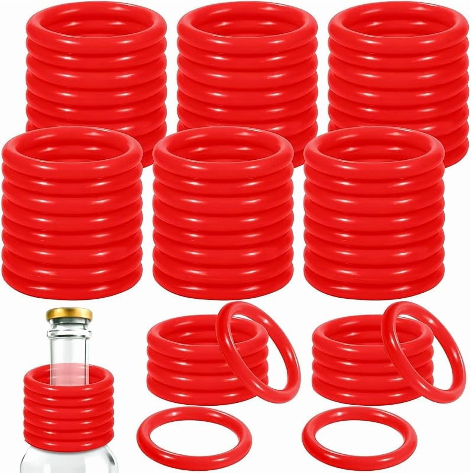 Aodaer 60 Pack Ring Toss Rings Plastic Carnival Rings 2.1 Inch for ...