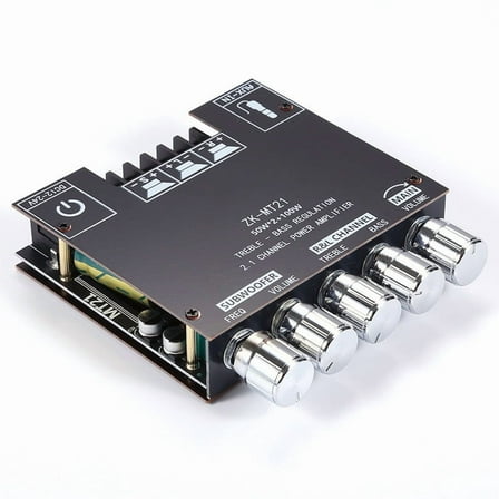 TPA3116 Subwoofer Amplifier Board 2.1 Channel HiFi USB DAC Bluetooth 5. ...