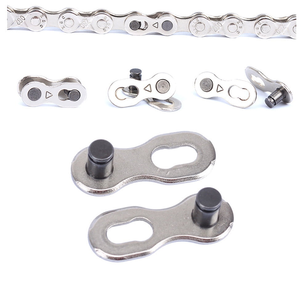 Aodebiao 1 Pair Bicycle Chain Quick Link (6/7/8/9/10 Speed) - Tool-Free ...