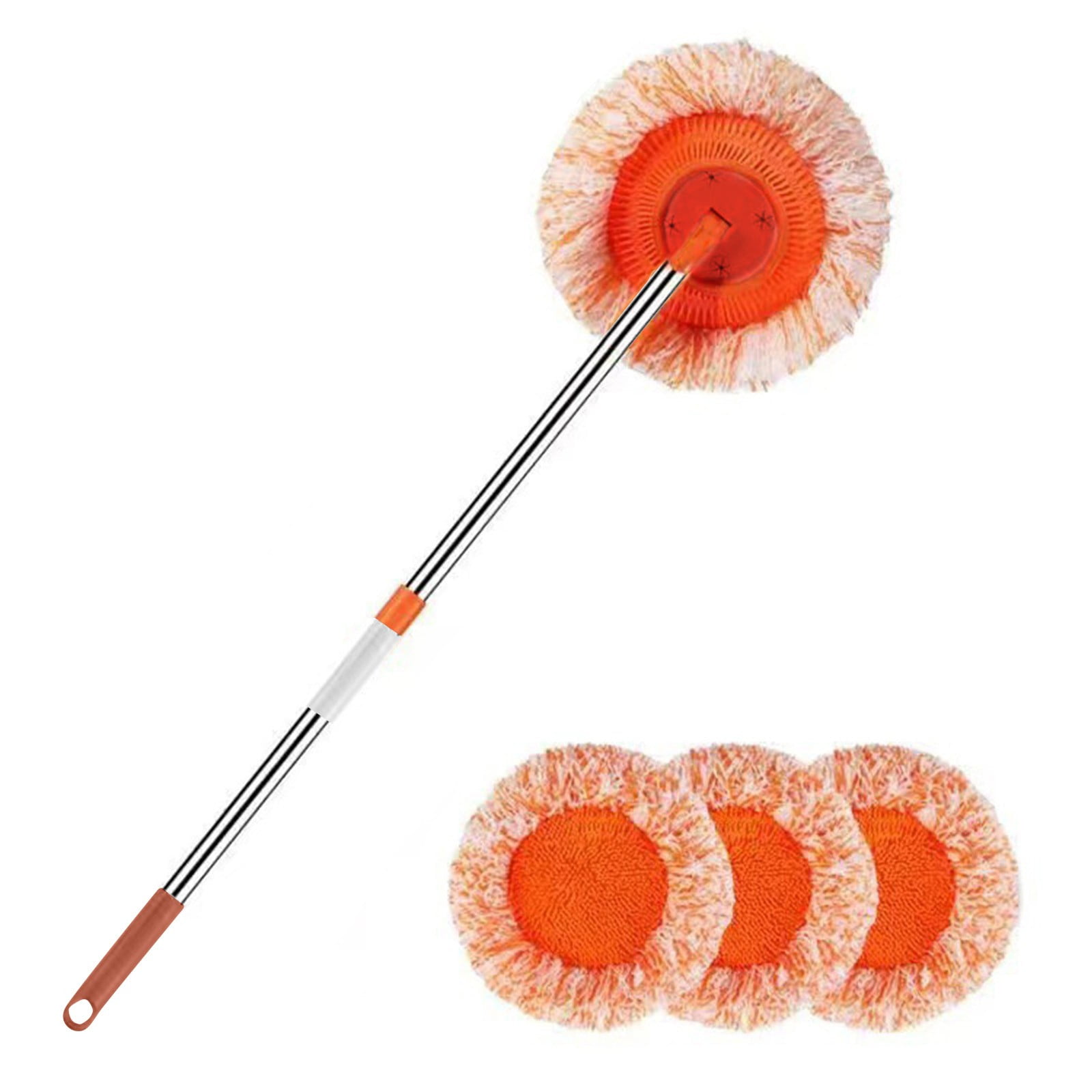 Aodebiao Adjustable Cleaning Mop, 180° Rotatable Mops for Floor ...