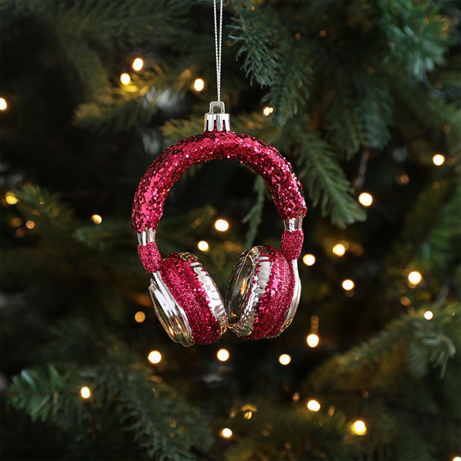 Aodebiao Festive Christmas Tree Ornaments Plastic Hanging Pendants ...