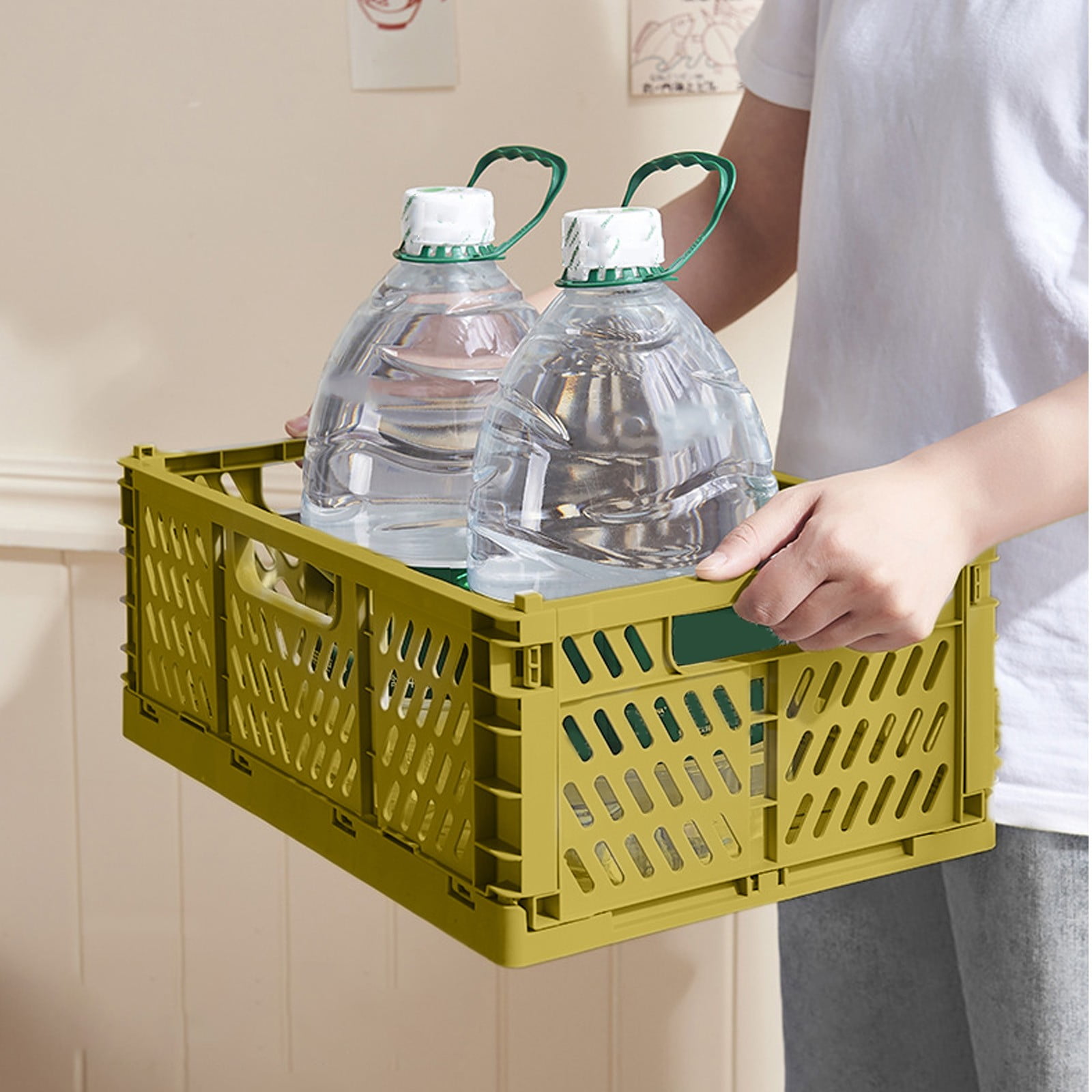 Aodebiao Foldable Plastic Baskets for Organizing and Storage ...