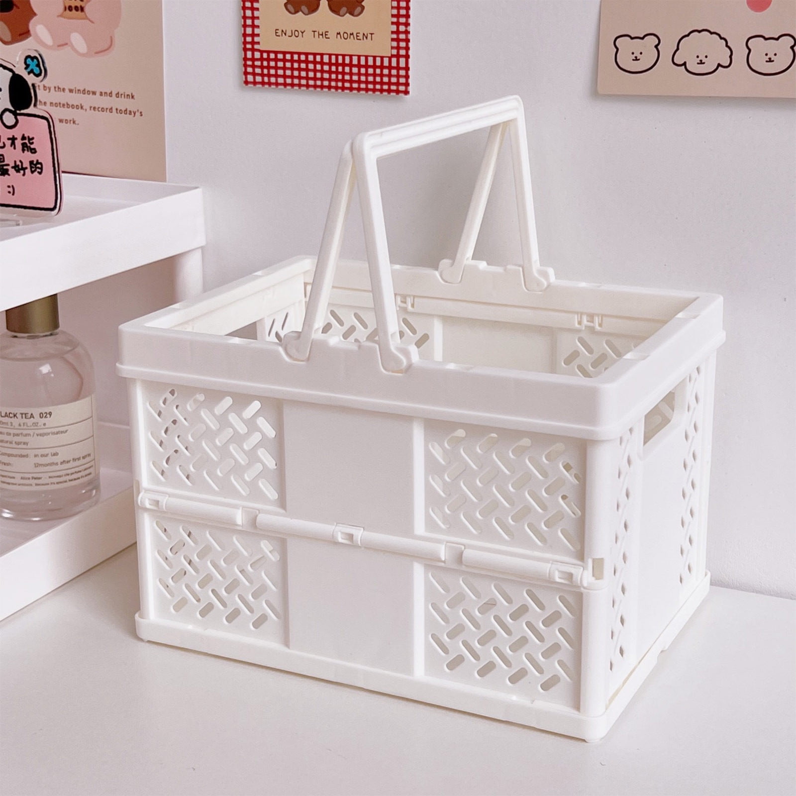 Aodebiao Folding Storage Basket,Shopping Basket, Picnic Basket, Basket ...