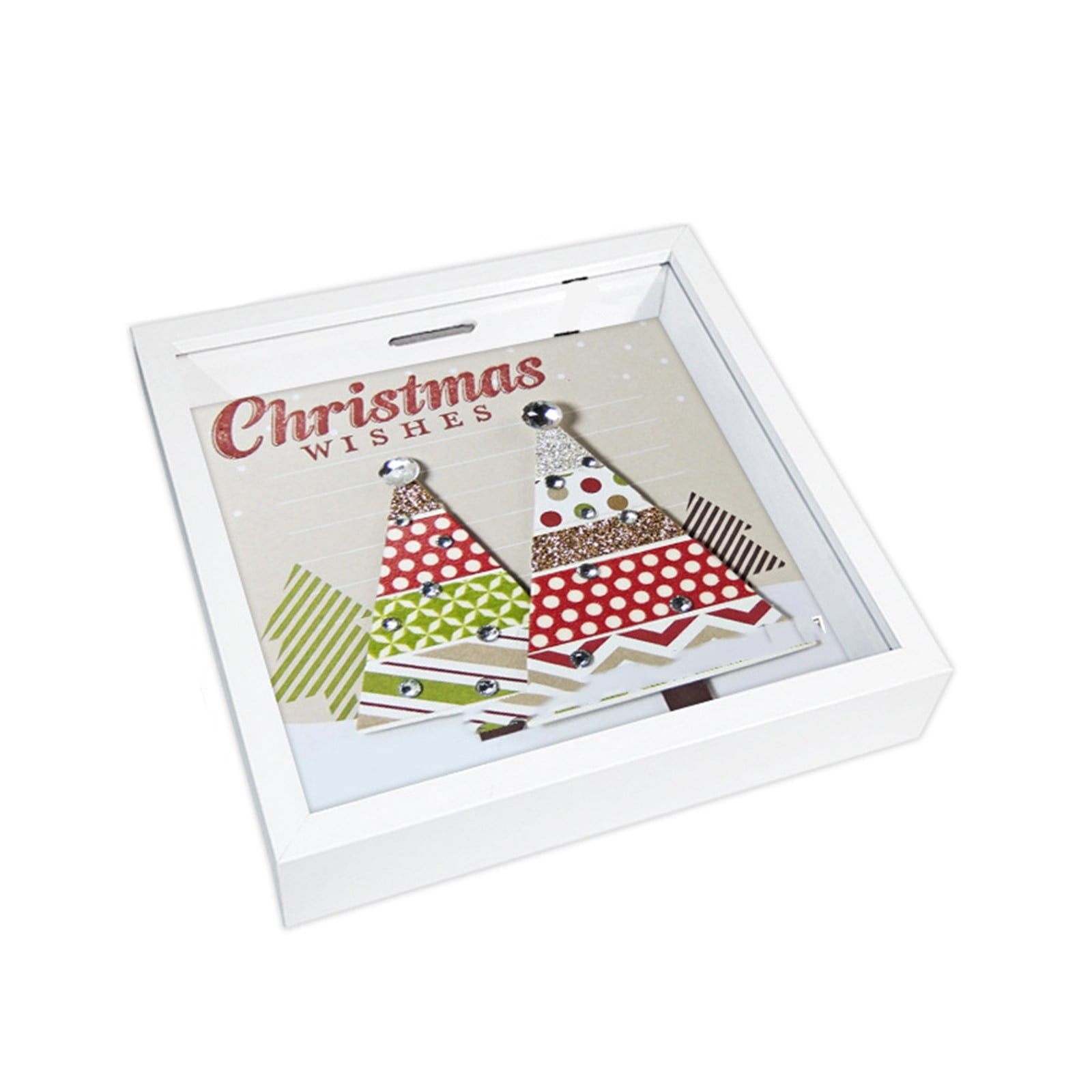 Aodebiao Hollow Picture Frame Money Storage - Transparent Keepsake ...