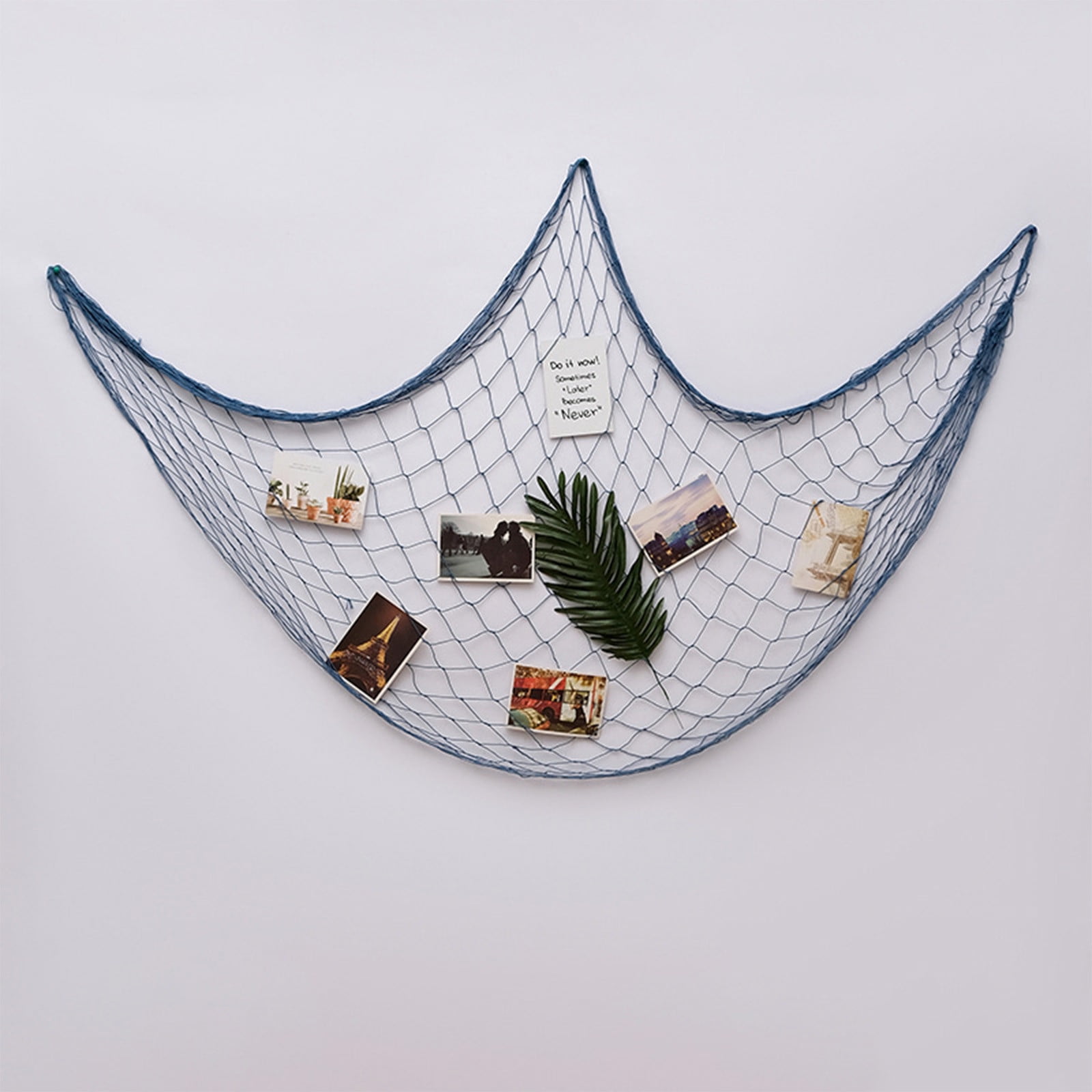 Aodebiao Mediterranean Fishing Net Decor - Nautical Cotton Rope Wall ...