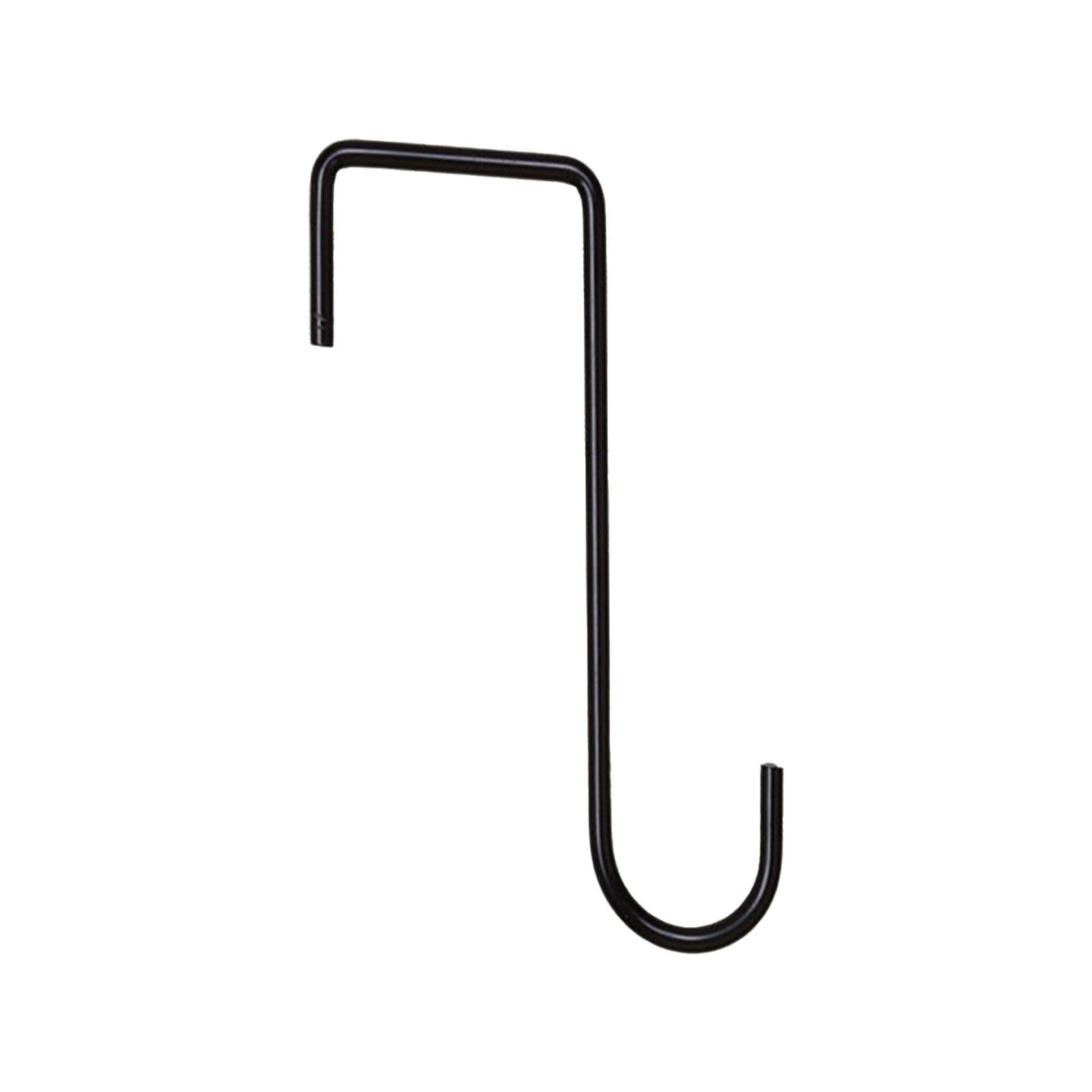 Aodebiao Metal Wreath Hanger Over The Door Hook Heavy Duty Decorative Hanger for Holiday ...