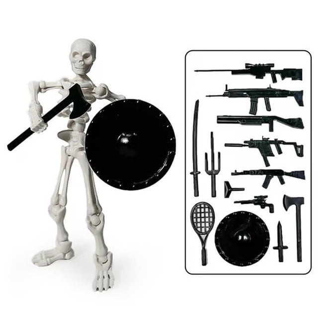 Aodebiao Mummy13 Magnetic Skull Joint Action Figure - Multi-Joint ...