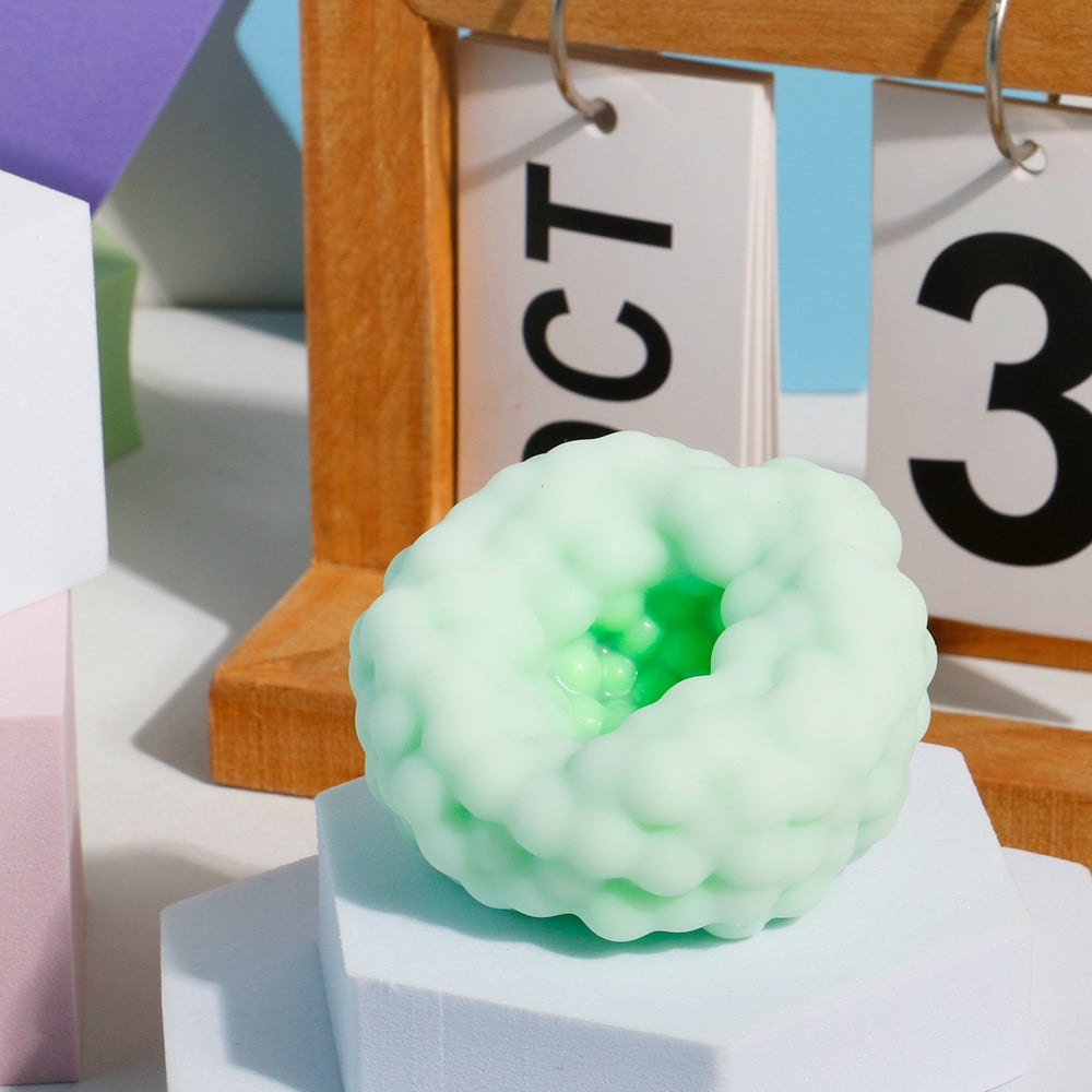 Aodebiao Plastic Decompression Ice Skin Handmade Ball. With Colorful ...